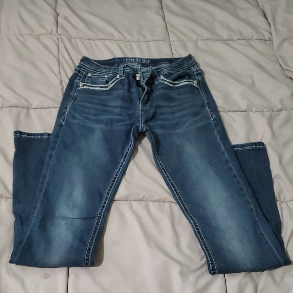 Grace | Jeans | Grace Womens Denim Straight Leg Jeans | Poshmark